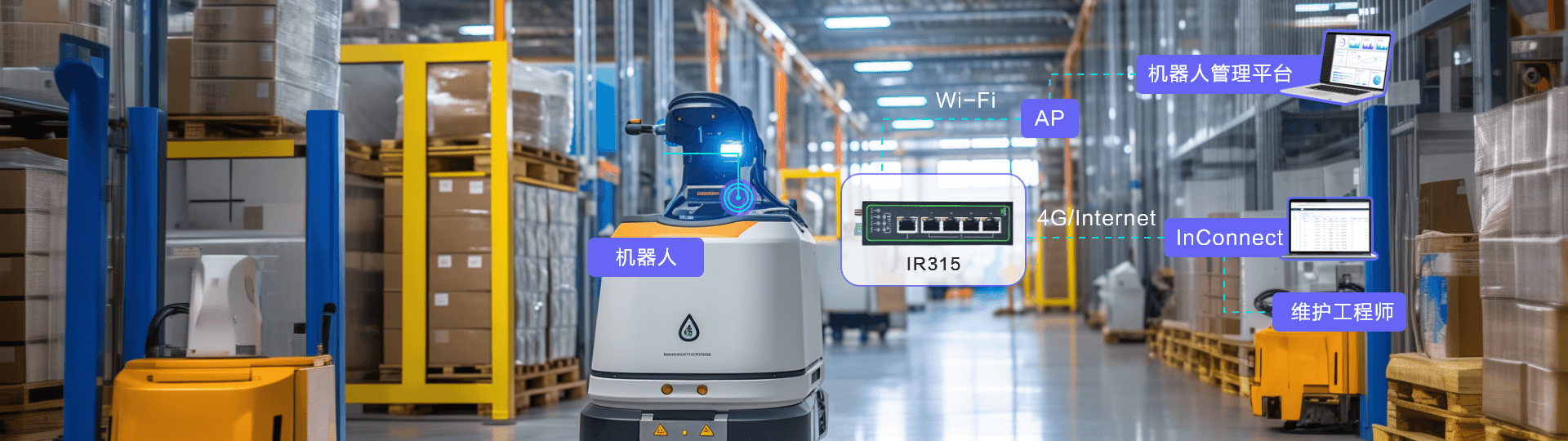巡检机器人联网，工业智能引领生产新潮 - 映翰通
