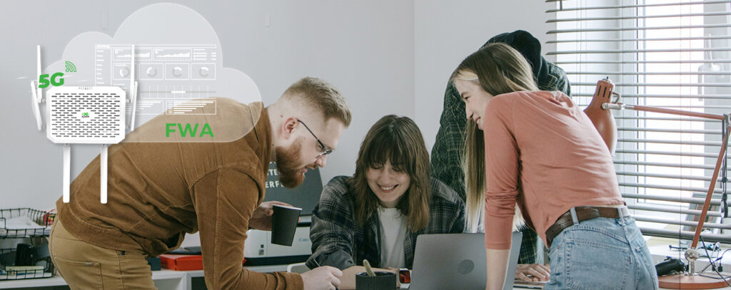 FWA 5G固定无线接入 - 映翰通